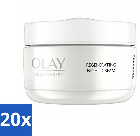 20 x Olay - Regenerist - Nachtcrème - Regenererend - Alle Huidtypes ...