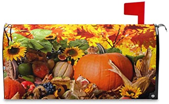 Herfst Pompoen Magnetische Brievenbus Cover Decoratie 52,8x64,5 cm | bol