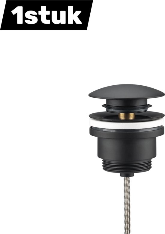 1stuk - Gootsteenstop - Wastafelplug - Afvoerklep - Pop-up afvoerklep ...