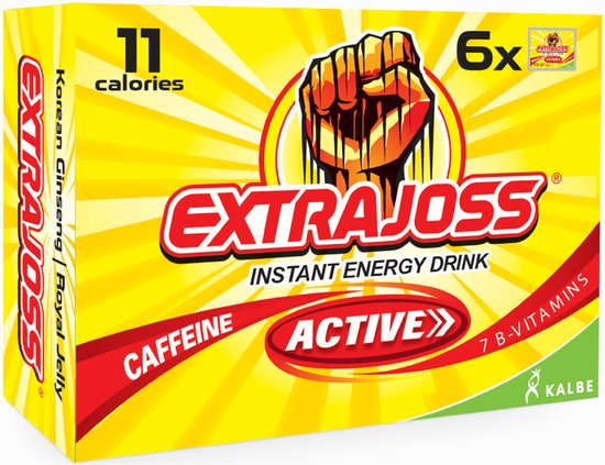 Extra Joss Active - Instant Energy Drink & Pre Workout - 18 zakjes | bol