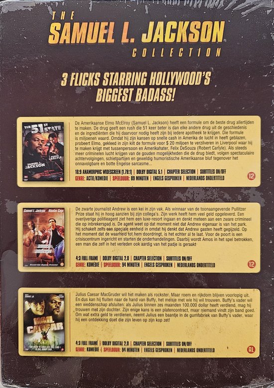 The Samuel L. Jackson 3 Movie Collection (Dvd) | Dvd's | bol