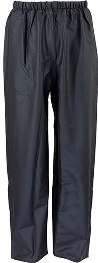 Craftland kleding PU stretch regenbroek, zwart | bol