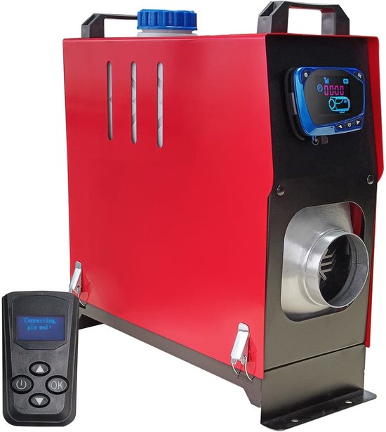 Orbit Electronic Diesel Standkachel 12V - 8KW - LCD Bediening - 5L Tank ...