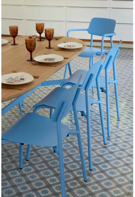 Chaise d'étude Fermob bleue maya | bol