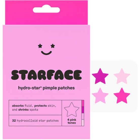 Starface Hydro Star Pimple Patches - Pink Tones 32 Stuks [Limited ...