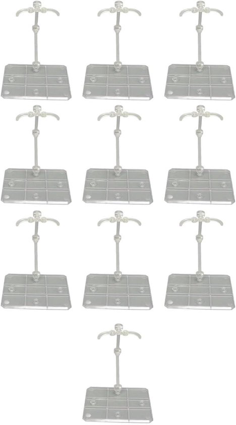 Set van 10 Transparante Acryl Stand Beugels voor Anime Figuren ...