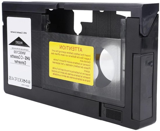 Adaptateur de cassette pour Caméras, Tape VHS-C en VHS, lecteur ...