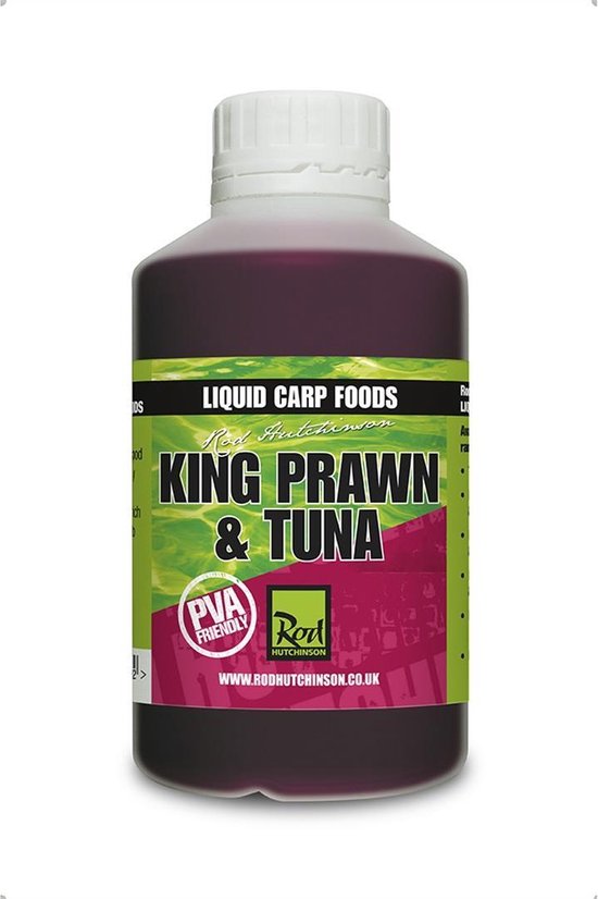 Rod Hutchinson Liquid Carp Food - King Prawn & Tuna - 500ml | bol