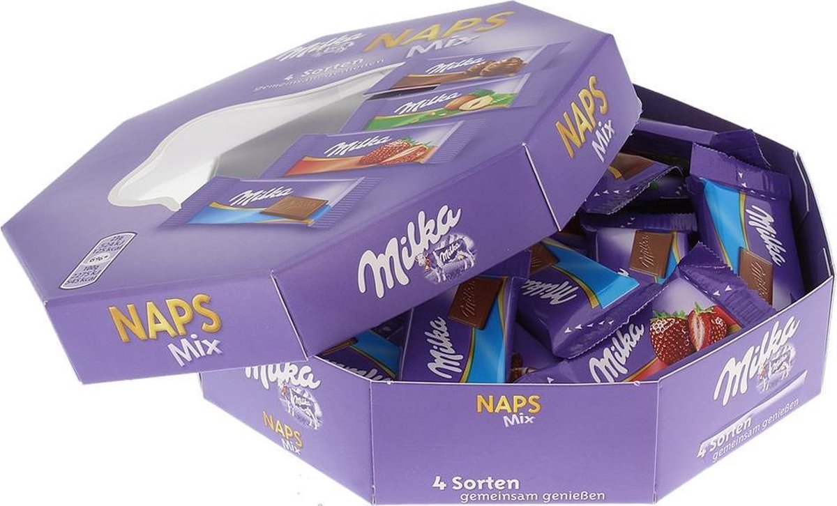Milka Naps geschenkdoos mix - 138 gram | bol