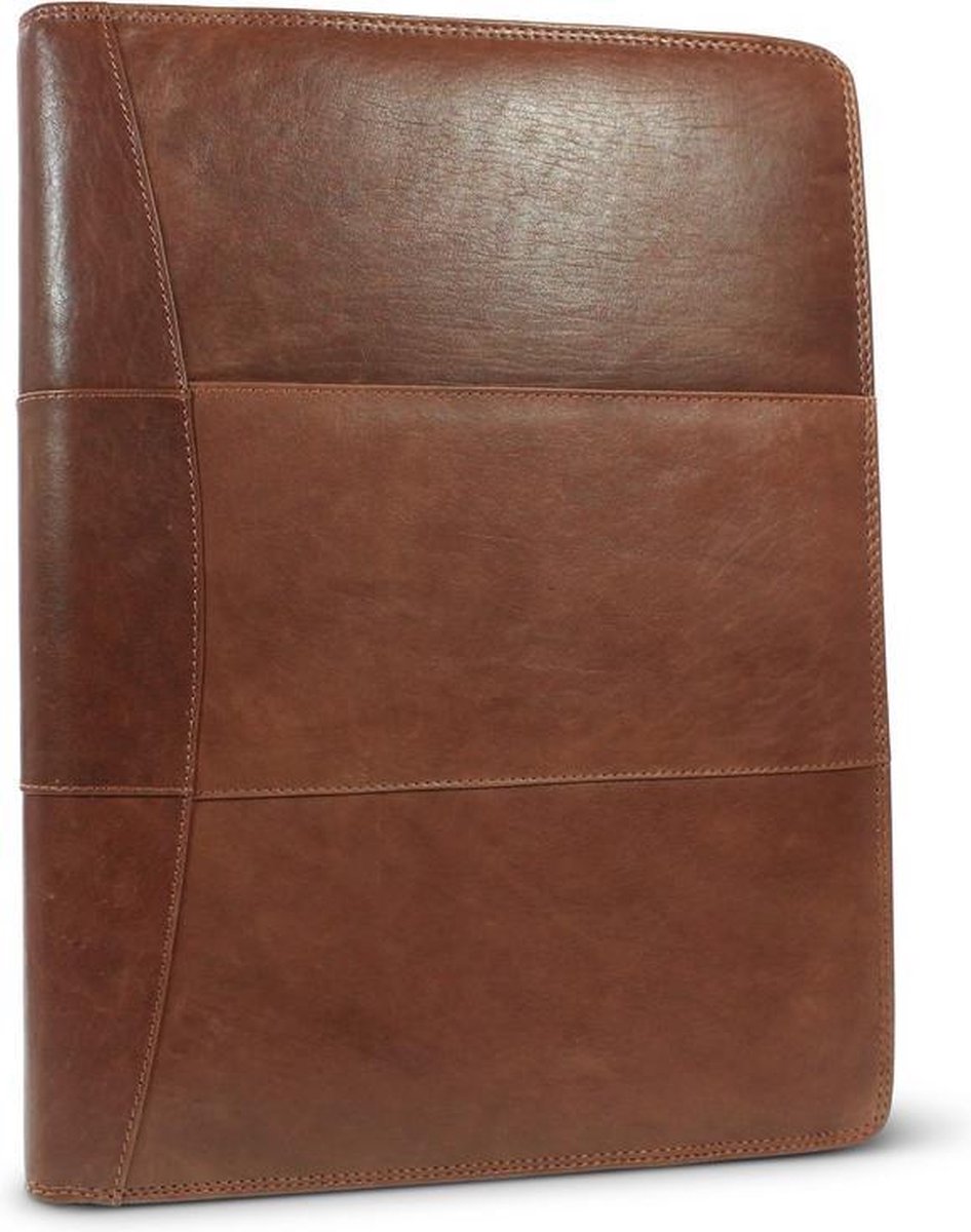 Safekeepers Leren Schrijfmap A4 - Schrijfmap met rits - Tracker en ...