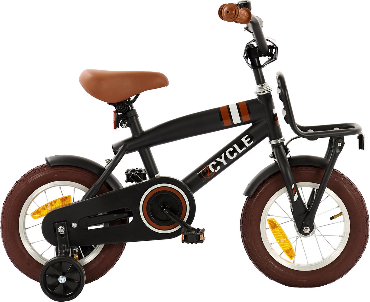 2Cycle Cruiser Kinderfiets - 12 inch - Voordrager - Jongensfiets | bol.com