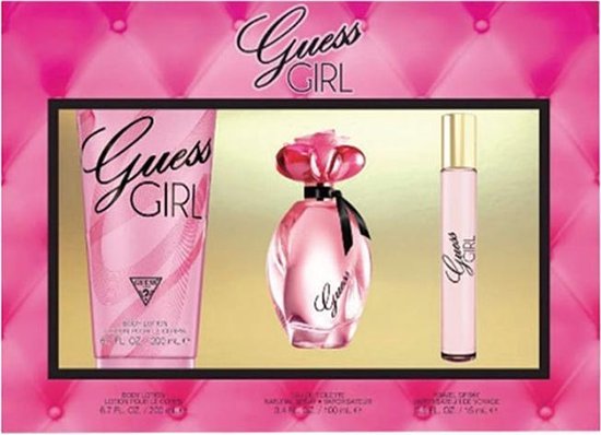 Guess - Guess Girl SET EDT 100 ml + Body lotion 200 ml + EDT 15 ml ...