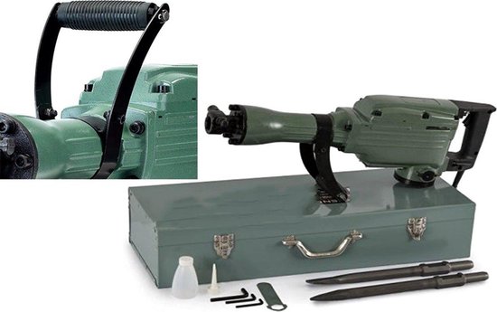 Boxer BX-159 Breekhamer - 3200 W - Inclusief koffer en 2 SDS hex ...