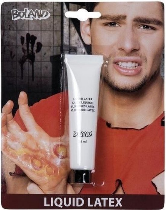 Halloween Carnaval Nep Wonden Vloeibare Latex Make Up 28 Ml 2 Stuks Bol