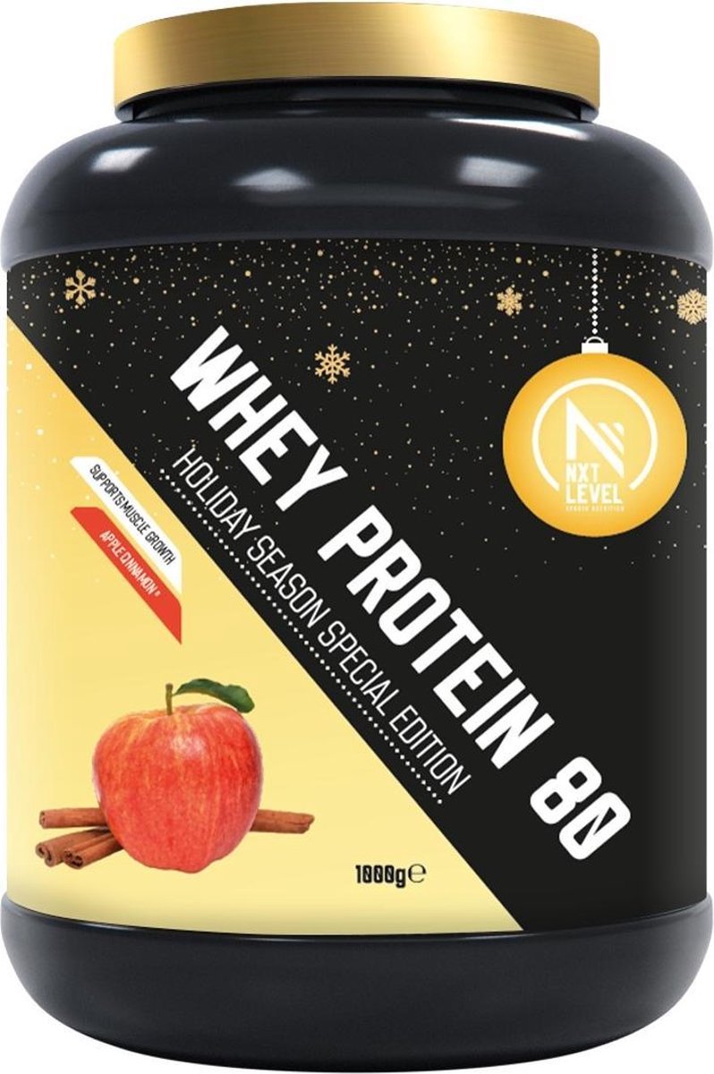 NXT Level Whey Protein 80 - Apple Cinnamon - Eiwitpoeders | bol