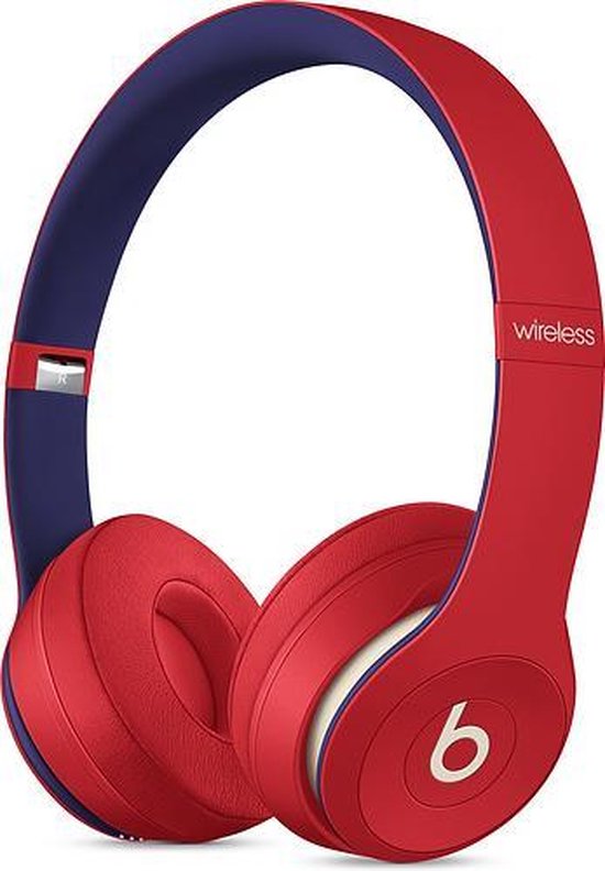 Beats Solo3 Wireless-koptelefoon - Beats Club Collection - Club Red | bol