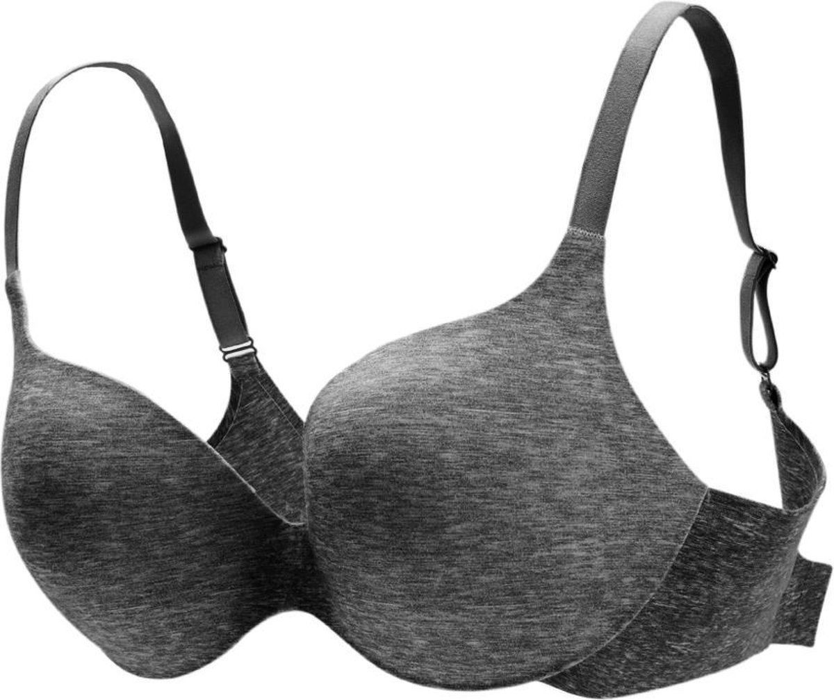 Royal Lounge Junky Royal Fit grey melange sport bra grey melee - sport ...