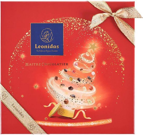 Leonidas Luxe Bonbon Giftbox Kerst - 32 bonbons | bol.com