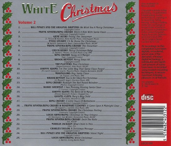White Christmas - Volume 2, Various | Media condition: Very Good Plus ...
