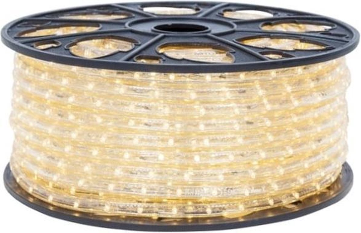 LEDtron LED Lichtslang Warm wit 51 meter (met 4 knipperende LED's per ...
