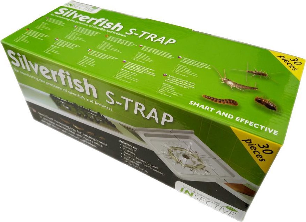 Zilvervisjes - papiervisjes valletjes per 30 stuks in doos | bol