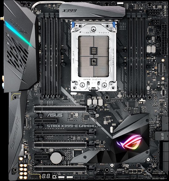 ASUS ROG STRIX X399-E GAMING Socket TR4 AMD X399 ATX | bol