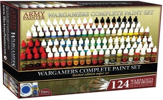Complete Warpaints Set 2017 Limited Edition - 124 kleuren - 17ml ...