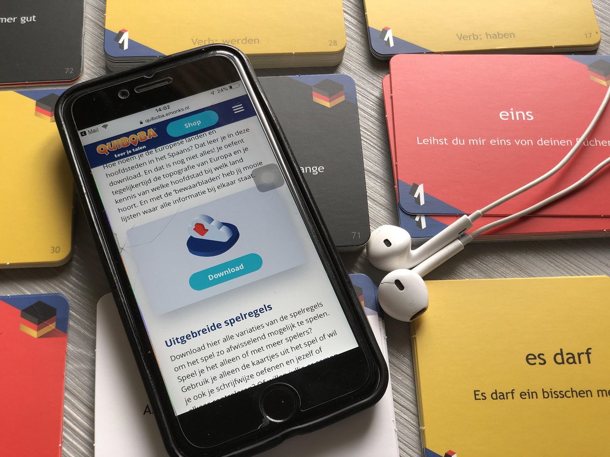 Duits taalspel (niveau basis) - Duits leren voor brugklassers met ...