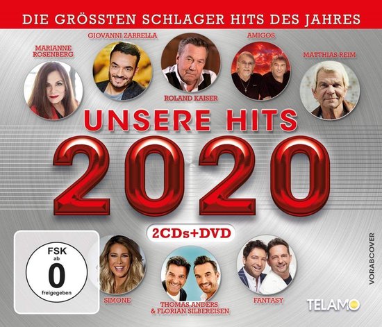 Unsere Hits 2020 2CD+DVD, various artists | Muziek | bol