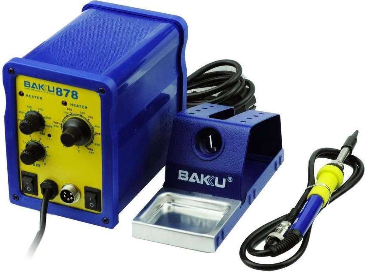 Baku BK-878 hete-lucht en soldeer SMD rework station | bol