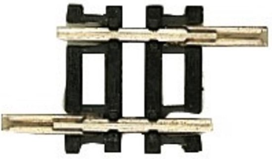 N Fleischmann rails (zonder ballastbed) 22207 Rechte rails 17.2 mm 12 stuk(s) | bol