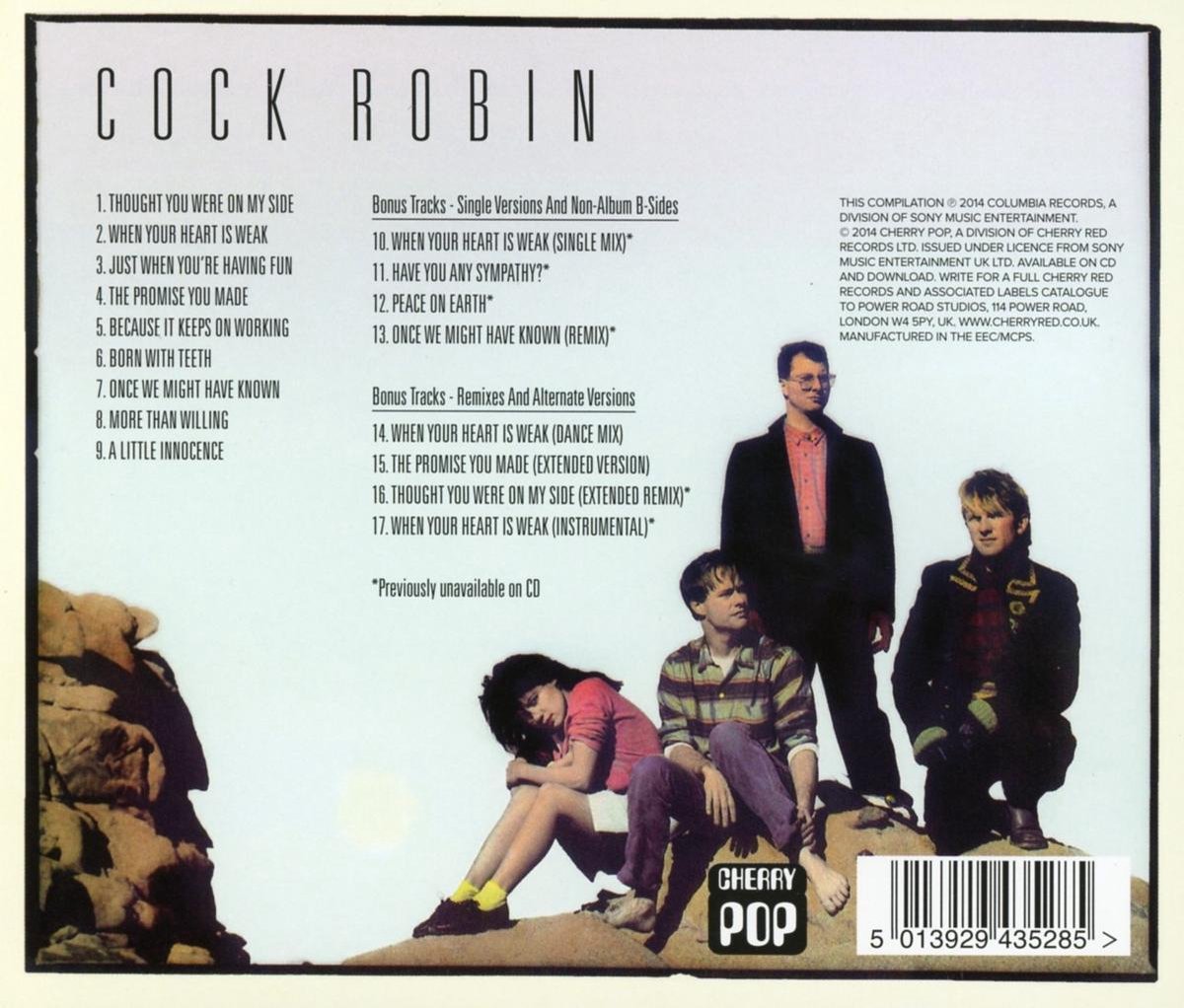Cock Robin Expanded Edition, Cock Robin | CD (album) | Muziek | bol.com