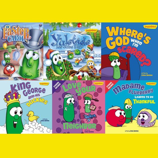 VeggieTales Children's Book Collection, Cindy Kenney | 9780310717249 ...