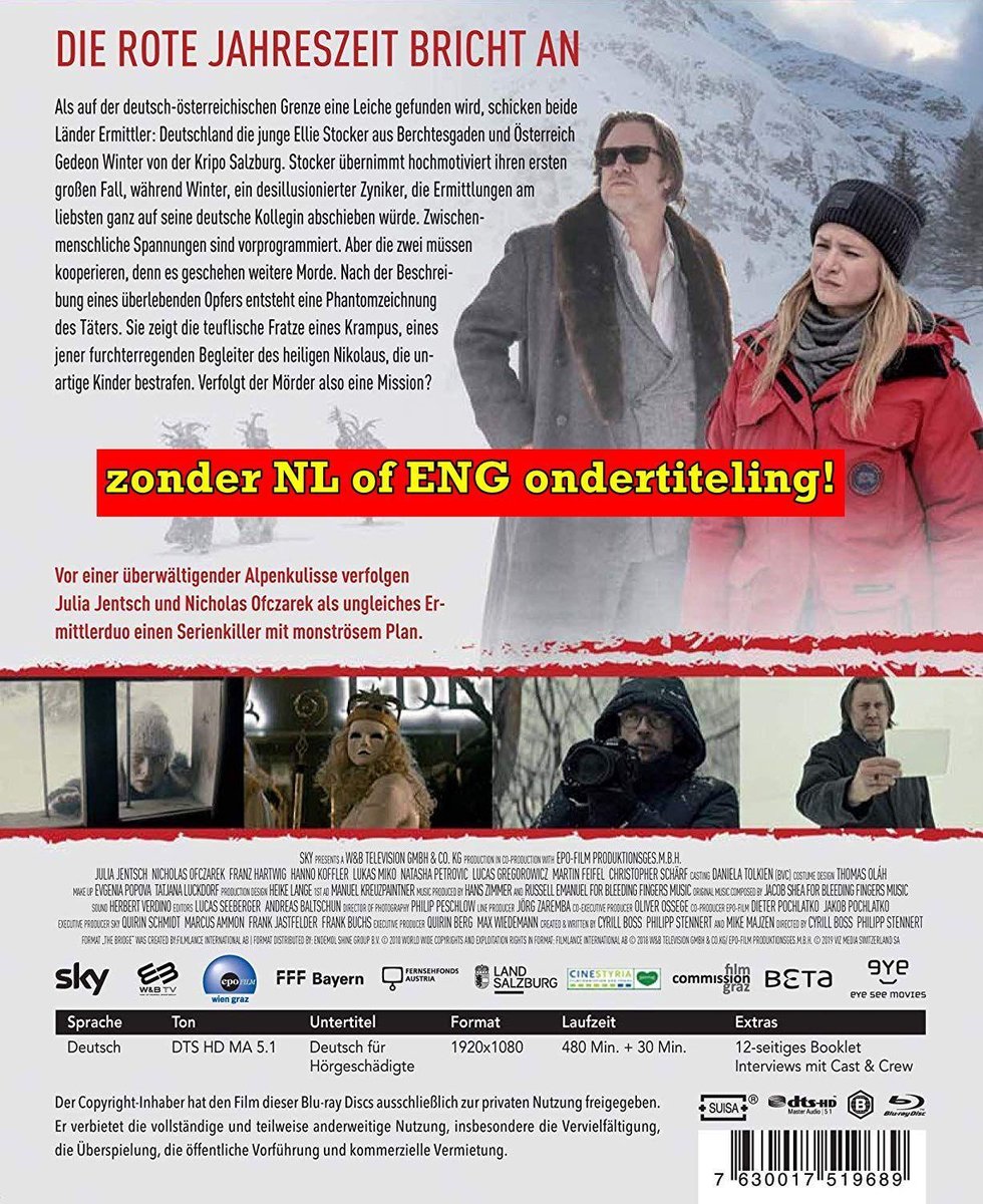 Der Pass - Seizoen 1 [Blu-ray] (Blu-ray), Julia Jentsch, Nicholas ...