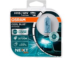 Osram Cool Blue Intense Next Gen H15 64176CBN-HCB set | bol
