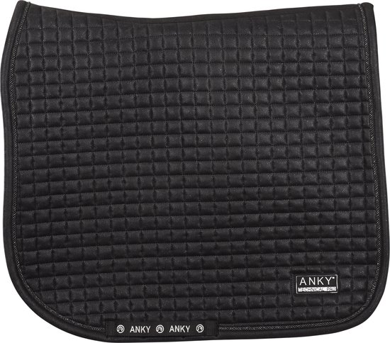 Anky Zadeldek Dressage Stepped Zwart - Zwart - dressuur Paard | bol