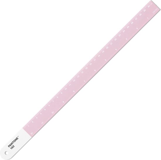 Copenhagen Design - Liniaal 30 cm - Light Pink 182 - Roestvast Staal ...