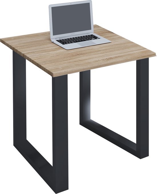 VCM Houten Bureau Computer Tafel Werktafel Kantoormeubilair Lona U SW ...