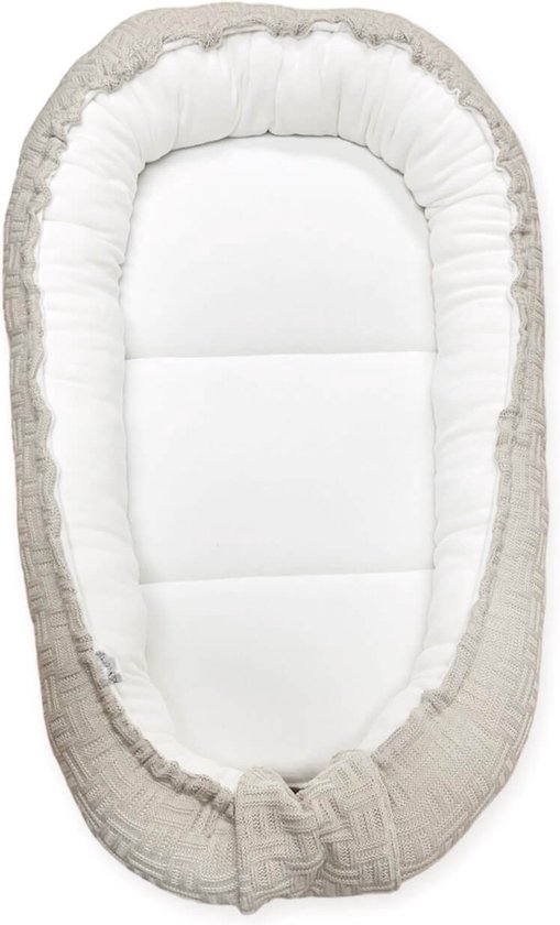Babynest beige gebreid | Kl4vertje | bol