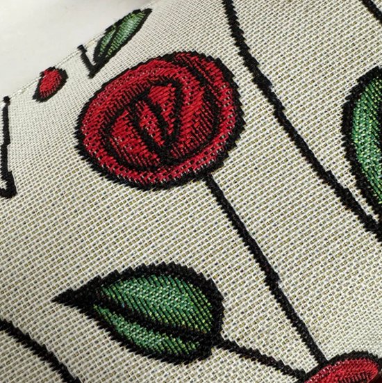 Mini tasje - Simple rose - Roos - Charles Rennie Mackintosh | bol