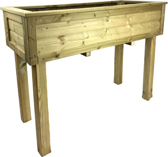 Lutra moestuinbak op poten - 120 x 50 x 90 cm - Kweektafel ...