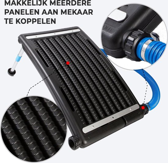 Pool Heater - Zwembad Verwarming Solar - Zwembad Verwarming Zonne Energie | bol