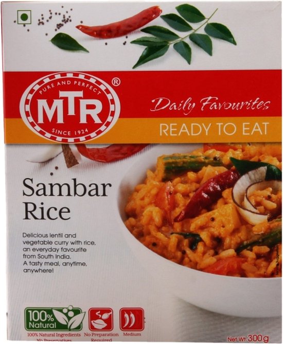 MTR Sambar Rice (300g) | bol