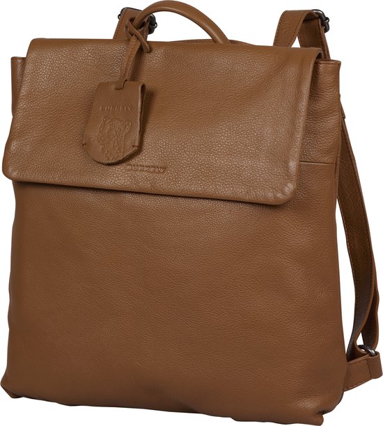BURKELY Lush Lucy Dames Rugtas Crossover - Cognac | bol