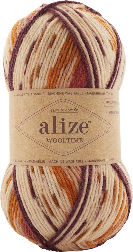 Alize Wooltime 11022 Pakket 5 Bollen | bol