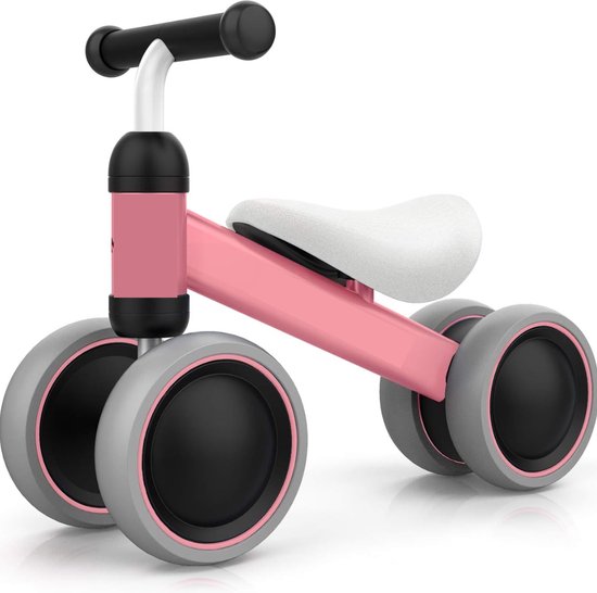 Loopfiets 1 Jaar Met Duwstok | bol