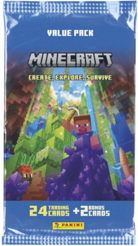 Minecraft - Trading Card 3 - Fat Pack - Minecraft Kaarten | Games | bol