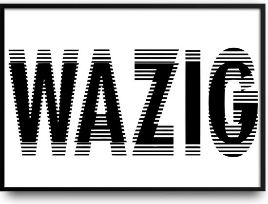 WAZIG Fotolijst met glas 30 x 40 cm - Prachtige kwaliteit - Boot ...