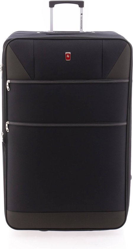 Gladiator Metro XL Koffer - 83 cm - 110/113 liter - Expandable - Zwart ...