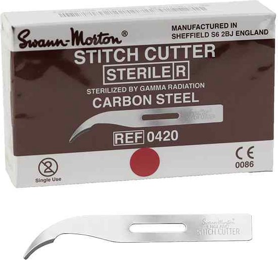 Voordeelverpakking 2 X Swann Morton Stitchcutter (onthechter) 6,5cm ...